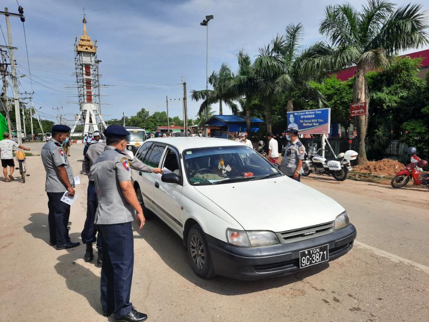 ဒလမြို့နယ်တွင် ယာဉ်အန္တရာယ်ကင်းရှင်းရေး ၂၀၂၀ခုနှစ် မော်တော်ယာဉ်စီမံခန့